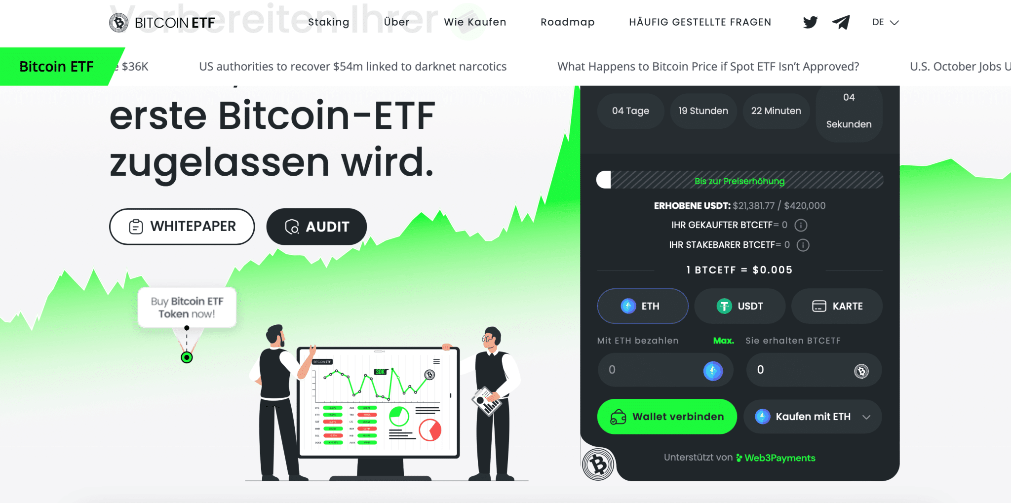 Bitcoin ETF Token geht an den Start – BTC bald bei 40.000 $? - ETF ...